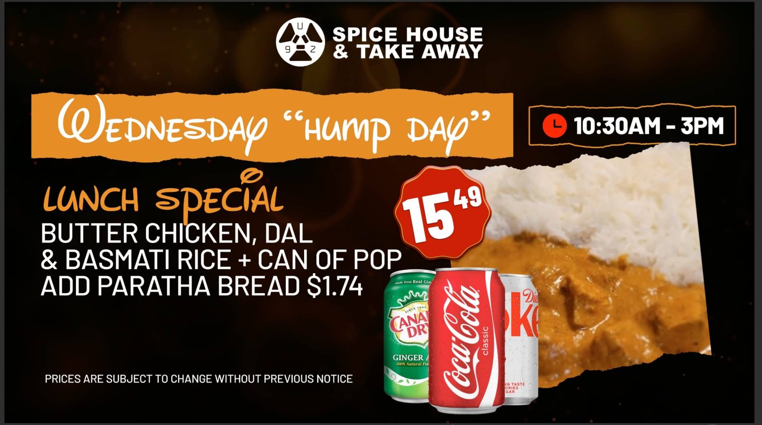 U92 FLAVOR OF THE DAY – U92 Spice House And Takeaway